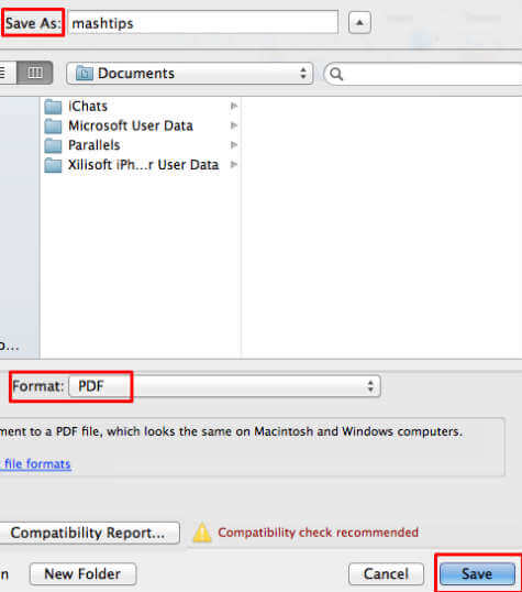 This how you can Convert any MS Office Document to PDF - MashTips