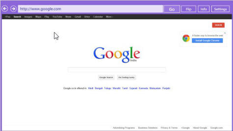 Web browsers for Windows 8