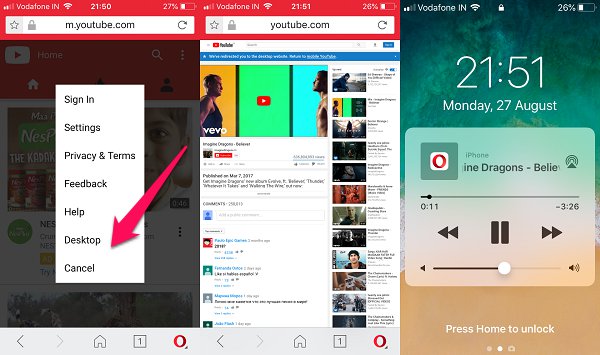 How to Play YouTube Music in the Background with Screen Off - MashTips