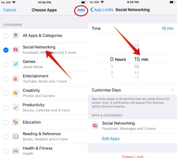 How To Configure Time Limits For Apps On Your iPhone?
