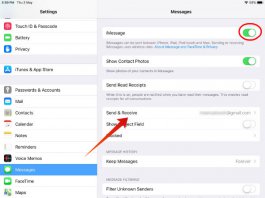 How to Set up iMessage/FaceTime on iPad Using Email?