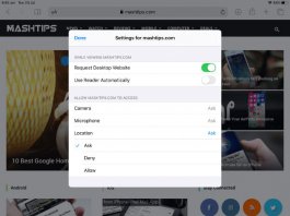 Here is the List of New Features of Safari on iPadOS