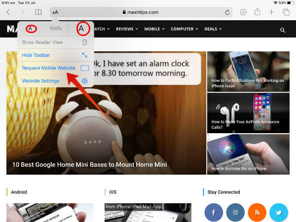 Here is the List of New Features of Safari on iPadOS
