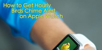 How to Get Hourly Birds Chime Alert on Apple Watch | Mashtips