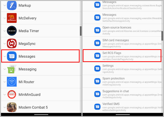 How to Manually Enable RCS Chat on Android Anywhere - MashTips