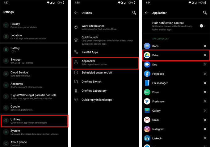 How To Secure Google Drive App With Fingerprint Lock On Android MashTips