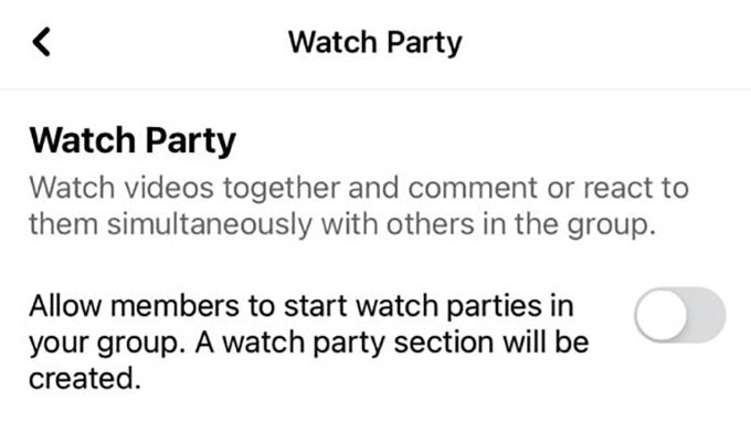 How to Turn Off Watch Party on Facebook Groups - MashTips