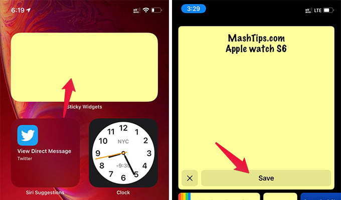 How To Get Sticky Notes On Your IPhone Home Screen MashTips