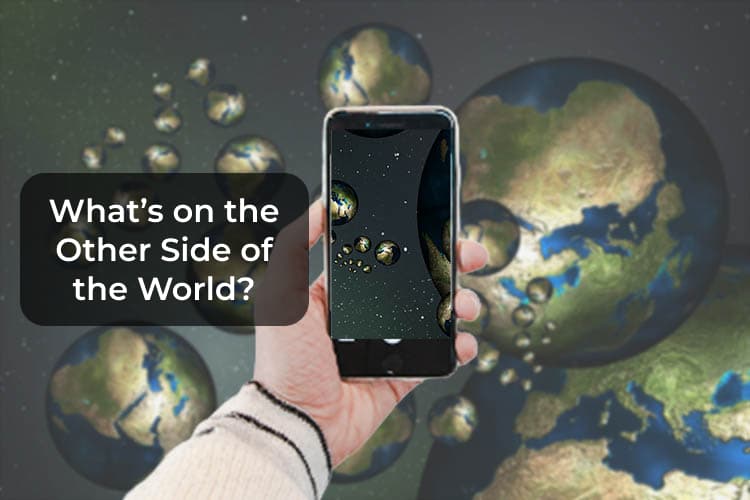 Find out What's on the Other Side of the Earth with Your Phone - MashTips