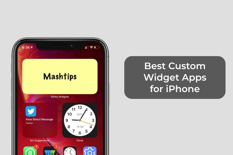 10 Best Custom iPhone Widgets Apps to Stylize Your iPhone Home Screen ...
