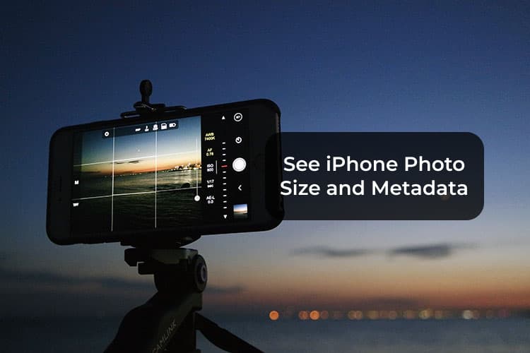 How to See Photo Size and Other Photo Metadata on iPhone Photos App ...