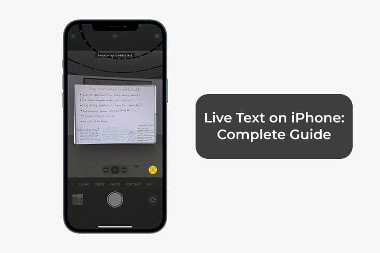 What is Live Text on iPhone, Get the Best out of It - MashTips