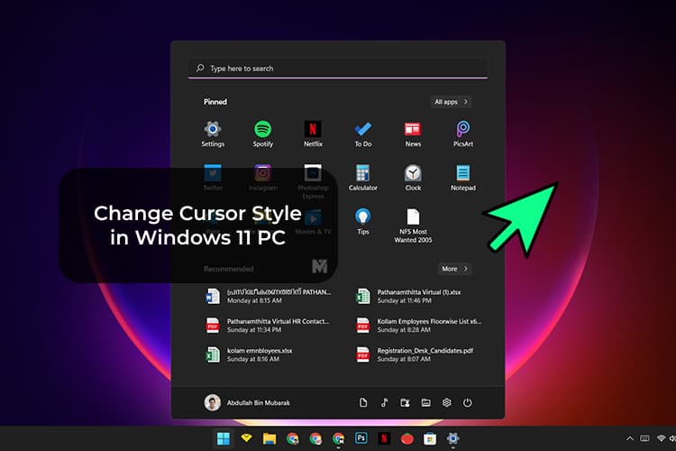 How To Change Cursor Color And Size In Windows 11 MashTips