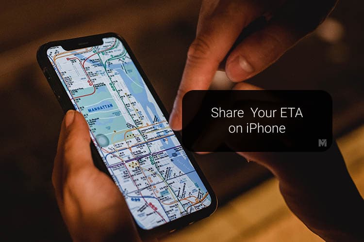How to Share Your ETA with Someone on iPhone - MashTips