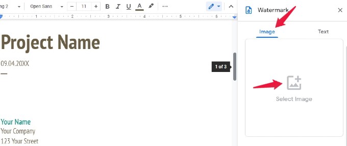 How to Add a Watermark in Google Docs - MashTips