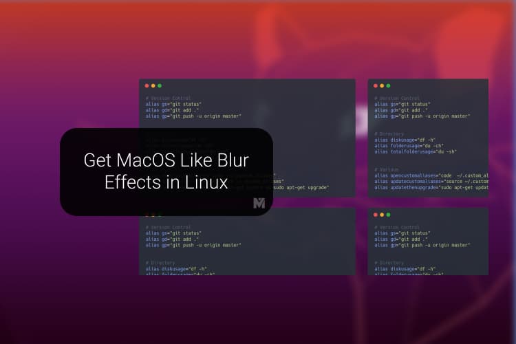 How to Get macOS Like Transparent Windows in Ubuntu - MashTips