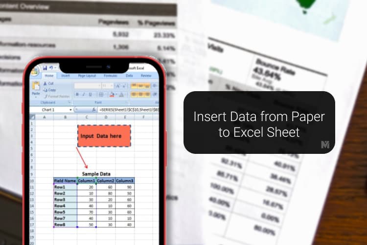 How To Insert Data From A Picture Directly To Excel And Save Your Time MashTips