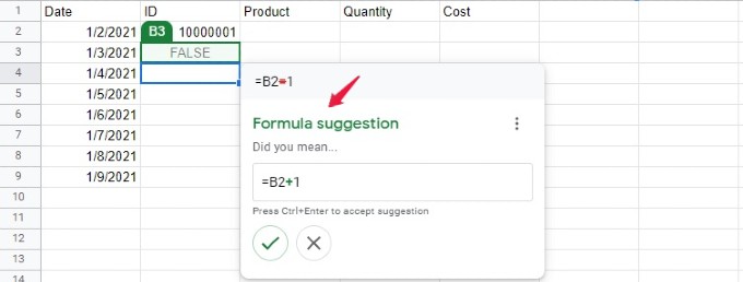 How To Use Formula Corrections On Google Sheets Fix Formula Errors 