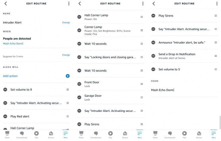 How to Use Alexa Echo to Setup Intruder Alert? - MashTips