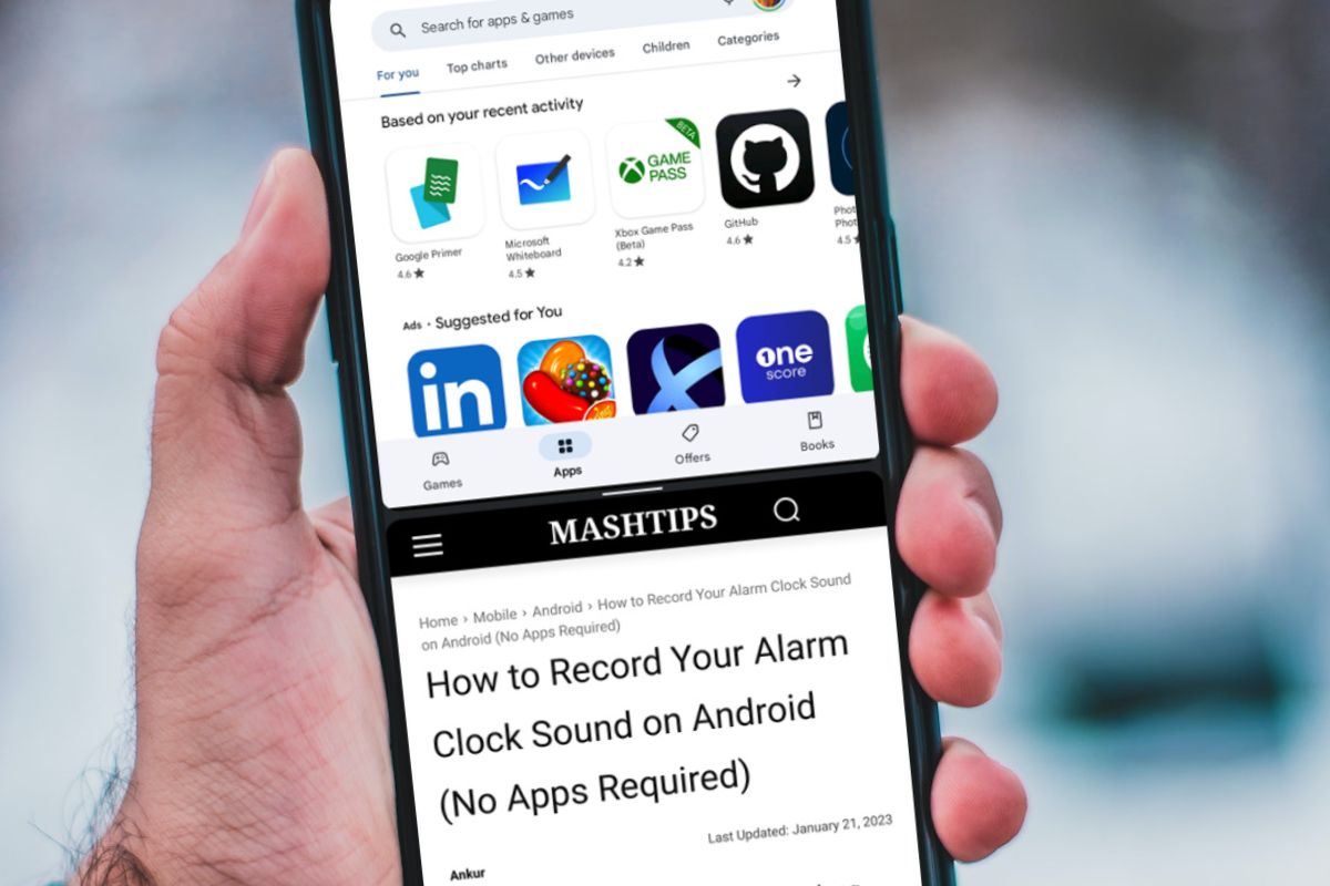 How to Get a Taskbar on Android Phones - MashTips