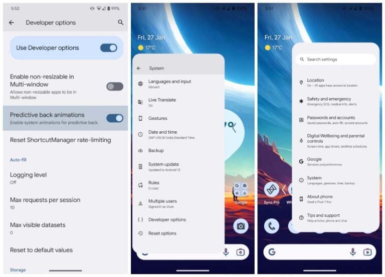 How to Get Android 14's Predictive Back Gesture Animations on Android 13 - MashTips