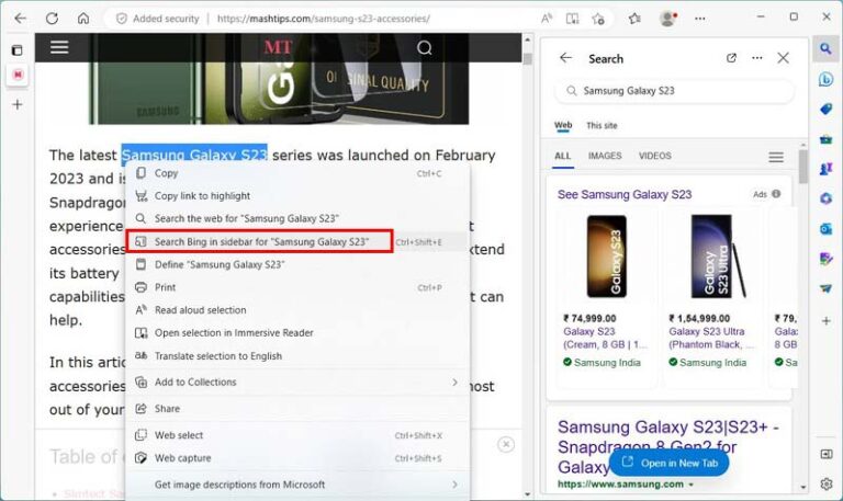 Beyond Browsing: Discover the Top 7 Microsoft Edge Features - MashTips