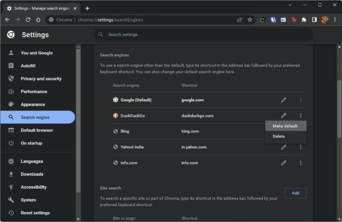 Search with Freedom:How to Change Default Search Engine on Edge and ...