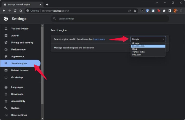 Search with Freedom:How to Change Default Search Engine on Edge and ...