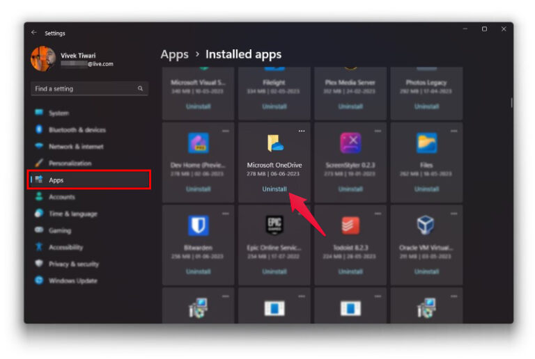 Unleash Your Freedom: How to Disable OneDrive Sync on Windows 11 - MashTips